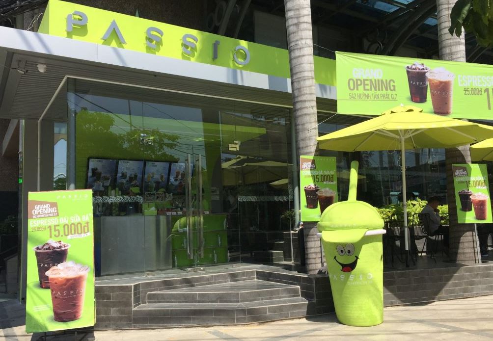 Thương hiệu nhượng quyền Passio Coffee kinh doanh siêu lợi nhuận ...